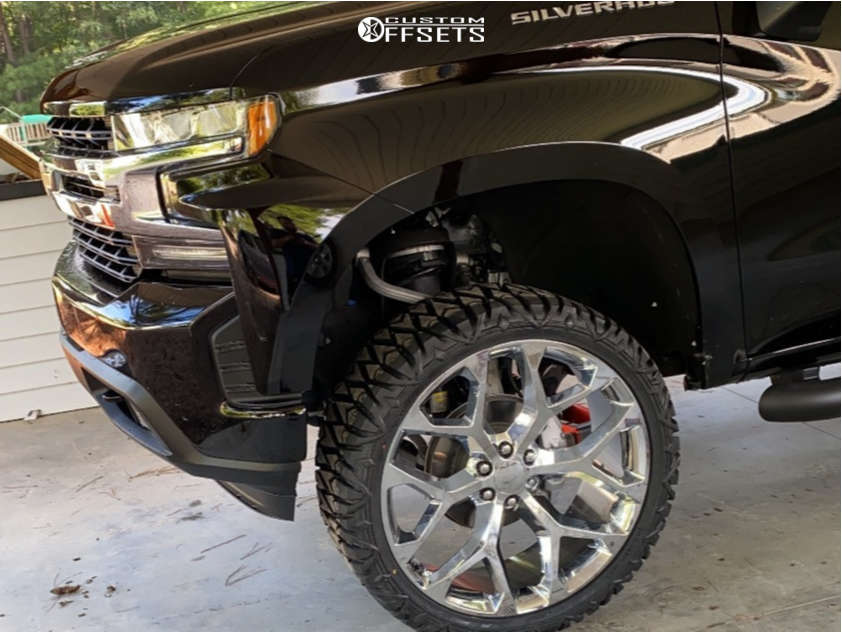 2020 Chevrolet Silverado 1500 with 26x10 24 Factory Reproductions Fr59 ...