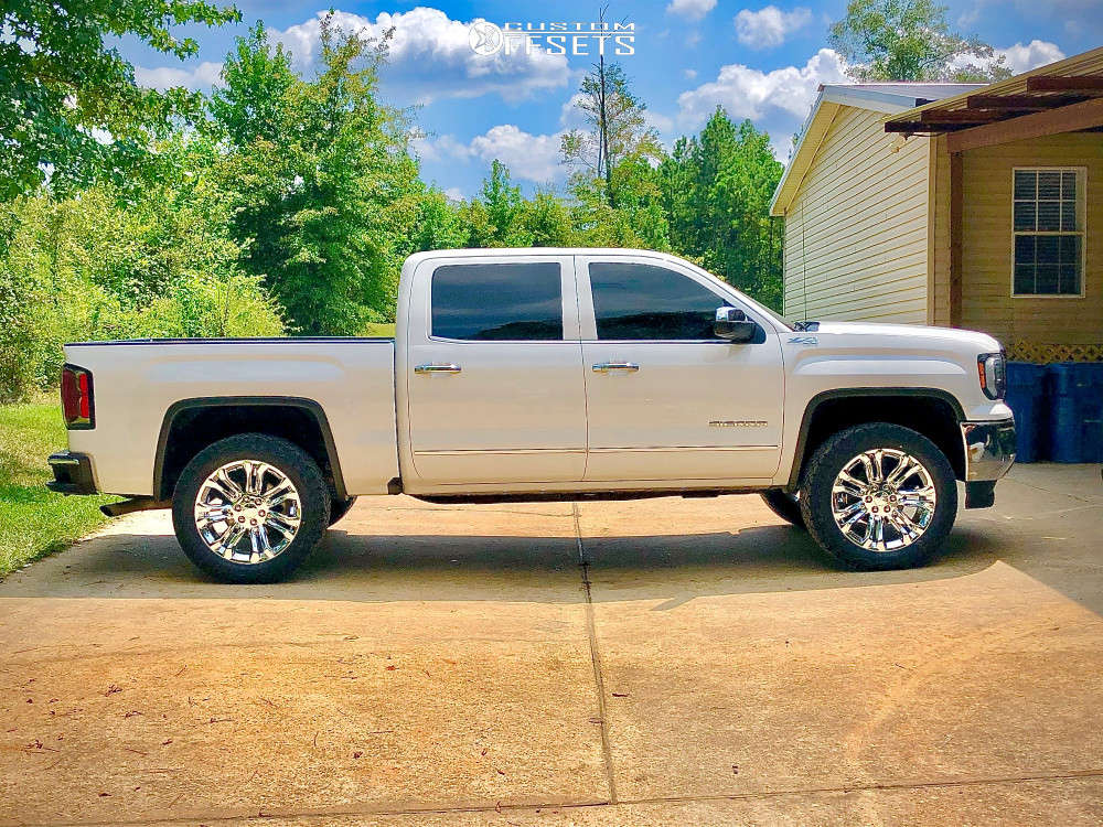 2017 GMC Sierra 1500 with 22x9 24 OE Replicas Denali and 35/12.5R22 ...