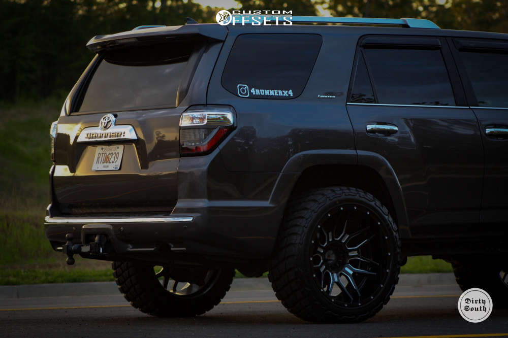 2015 Toyota 4Runner with 22x12 -44 XF Offroad Xf-222 and 33/12.5R22 ...