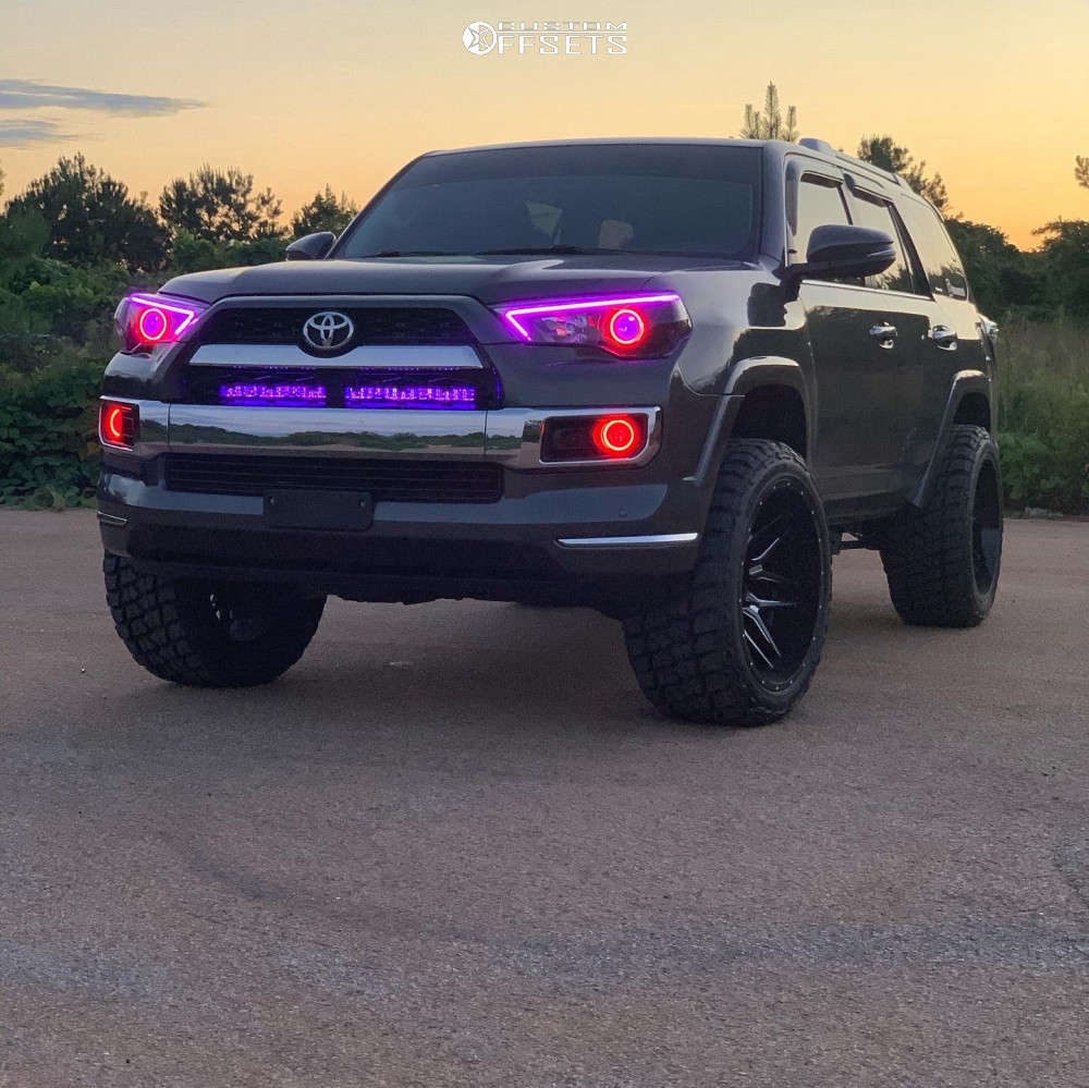 2015 Toyota 4Runner with 22x12 -44 XF Offroad Xf-222 and 33/12.5R22 ...