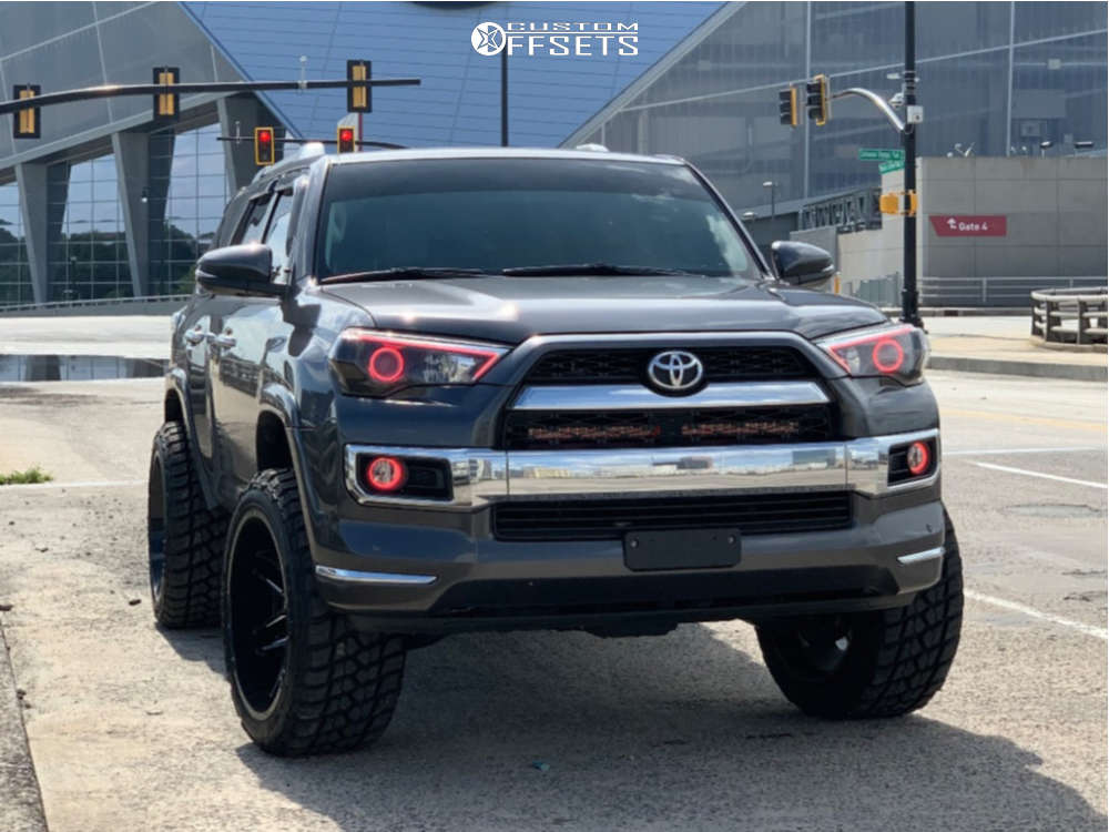 2015 Toyota 4Runner with 22x12 -44 XF Offroad Xf-222 and 33/12.5R22 ...