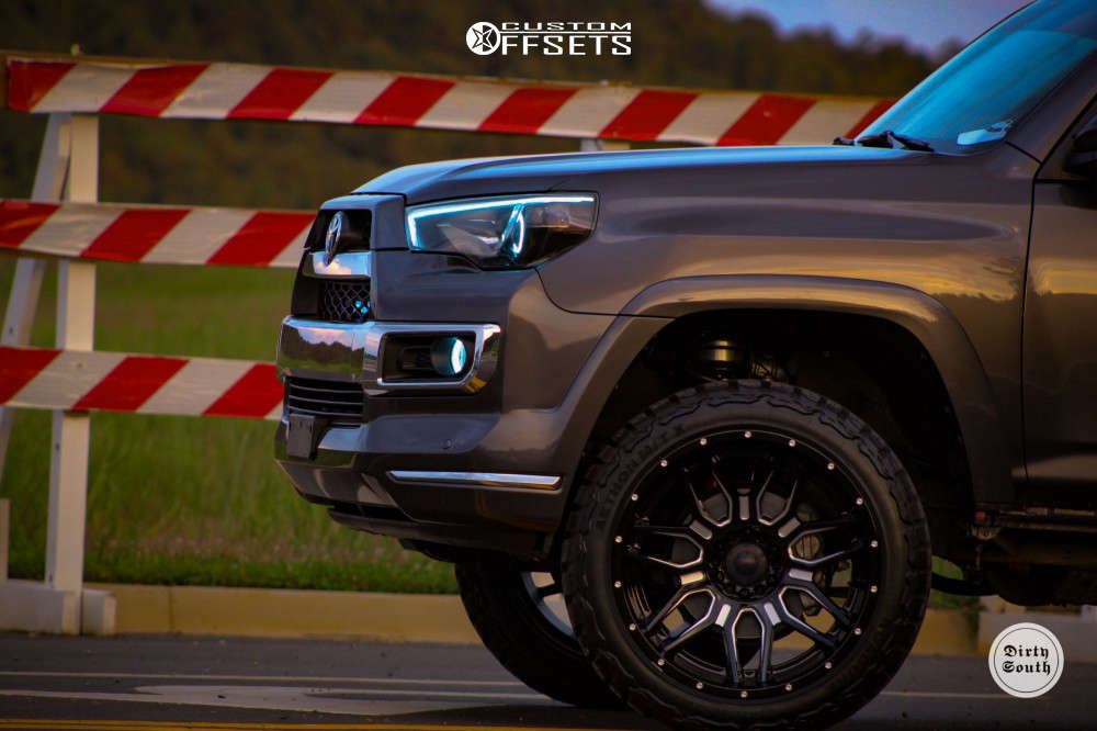 2015 Toyota 4Runner with 22x12 -44 XF Offroad Xf-222 and 33/12.5R22 ...