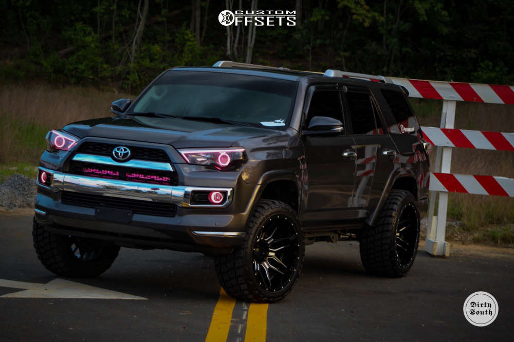 2015 Toyota 4Runner with 22x12 -44 XF Offroad Xf-222 and 33/12.5R22 ...