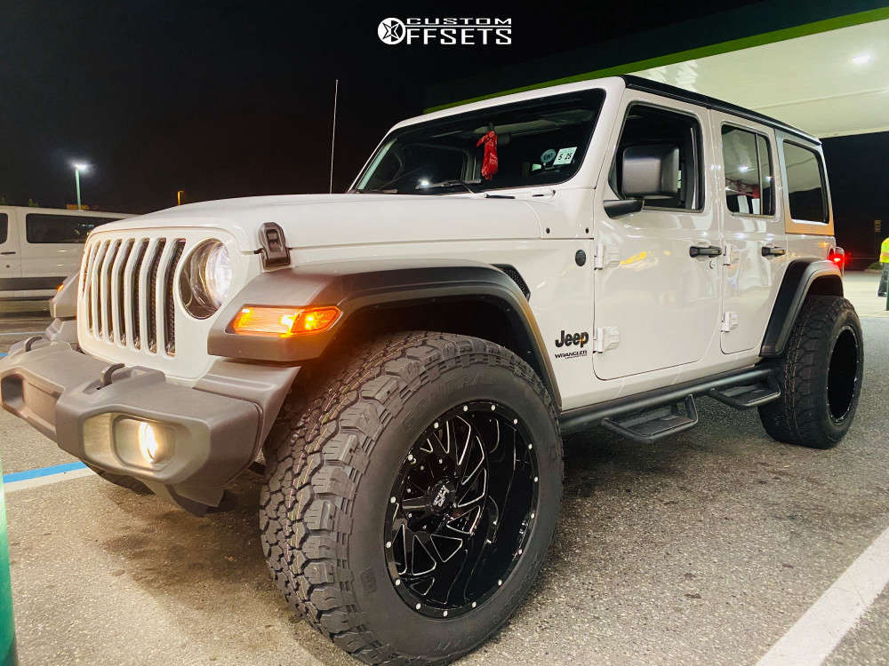 2020 Jeep Wrangler with 20x12 -44 Hardrock Crusher and 35/12.5R20 ...