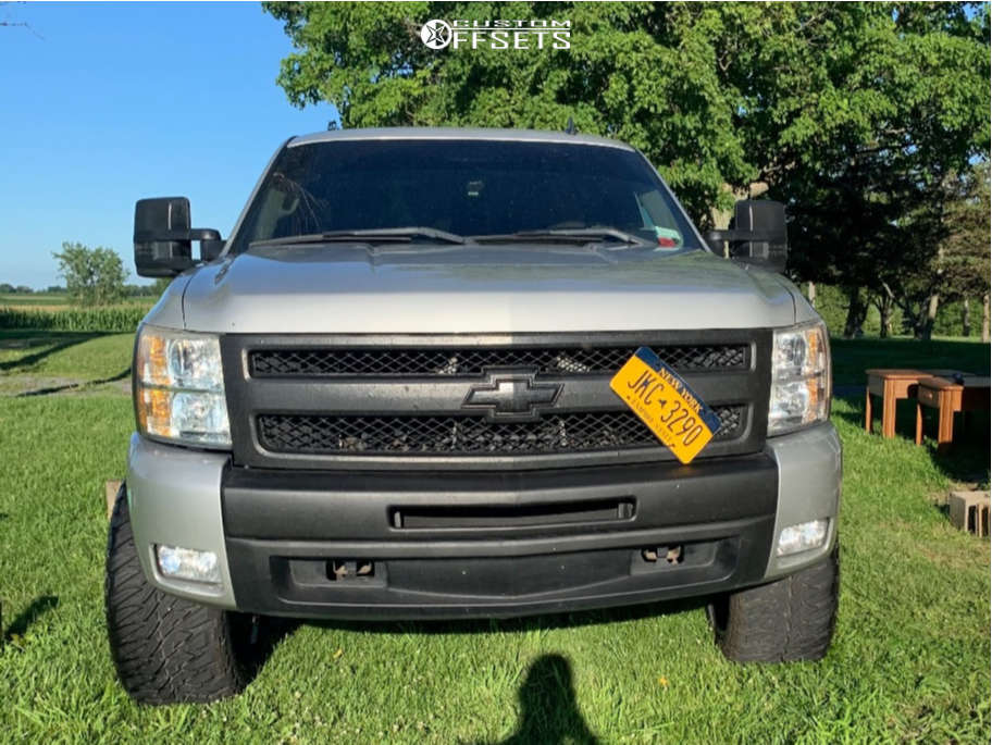 2010 Chevrolet Silverado 1500 with 22x12 -44 Motiv Offroad Mutant and ...