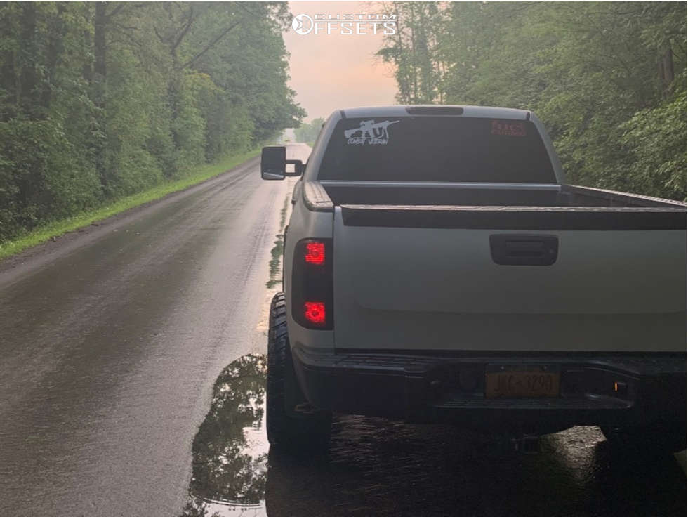 2010 Chevrolet Silverado 1500 with 22x12 -44 Motiv Offroad Mutant and ...