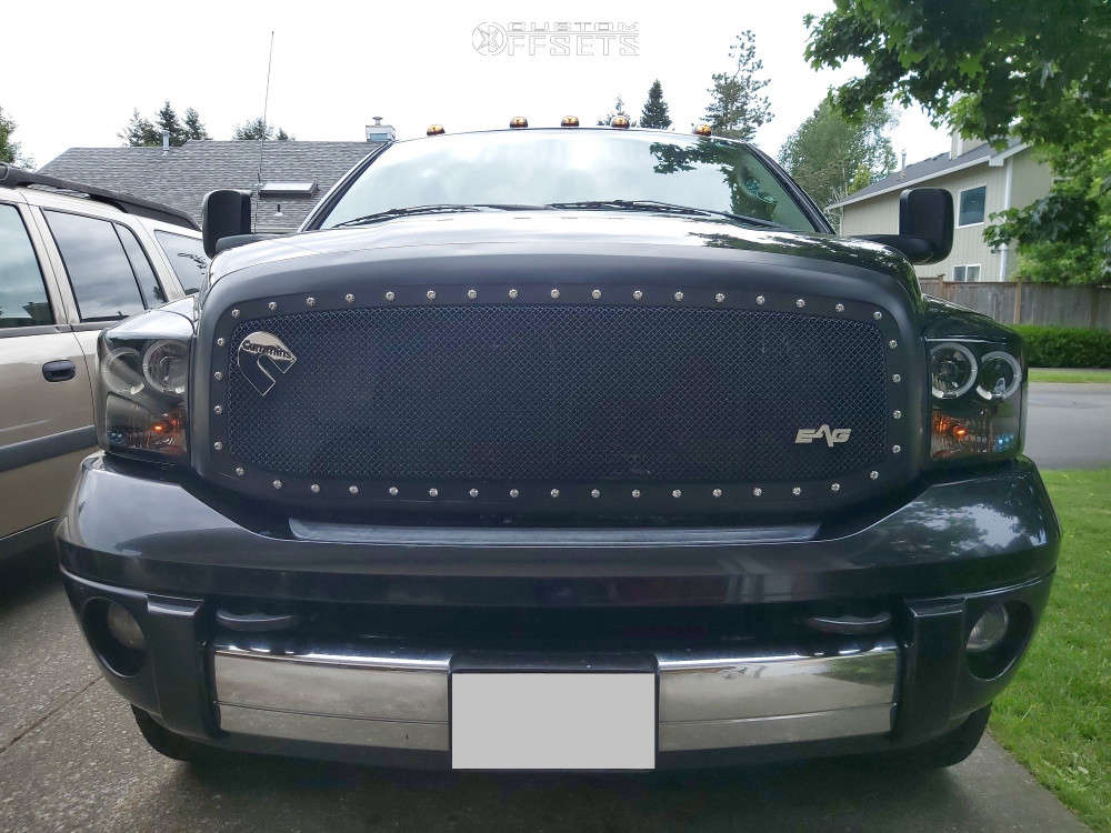 2009 Dodge Ram 2500 with 20x9 -18 MB Wheels 352 and 35/12.5R20 Lionhart ...