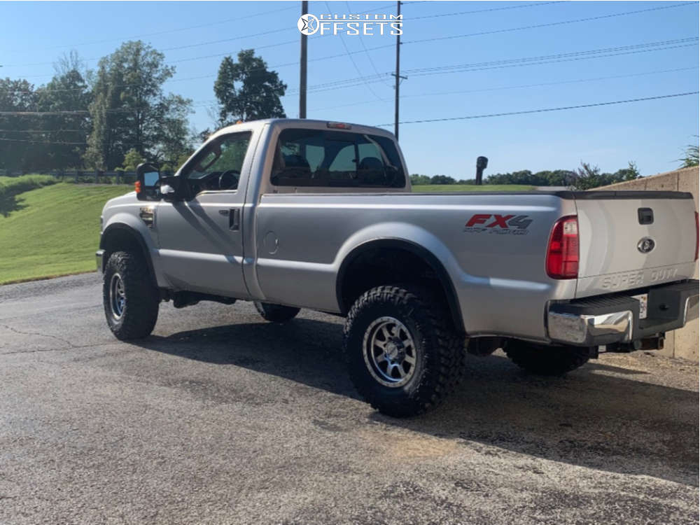 2010 Ford F-250 Super Duty with 17x9 -12.7 Raceline Avenger and 35/12 ...
