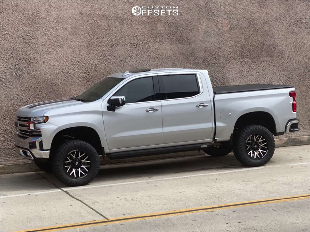 2019 Chevrolet Silverado 1500 with 20x10 -25 Dropstars 654MB and 35/12 ...