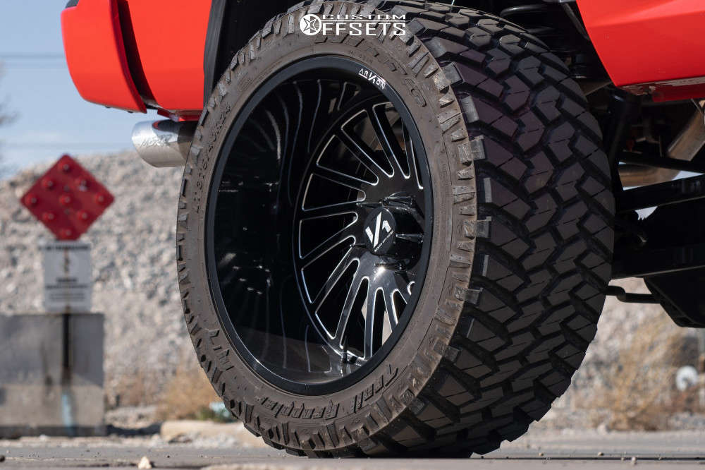 2014 Ram 1500 with 24x14 -81 ARKON OFF-ROAD Caesar and 375/40R24 Nitto ...