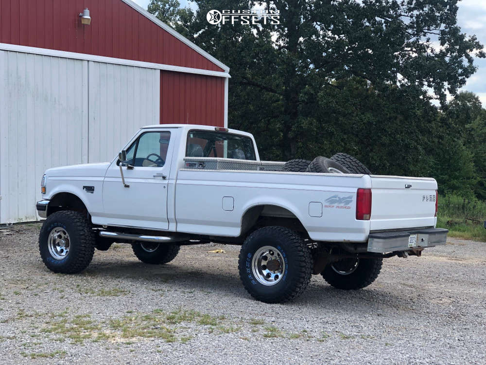 1995 Ford F-250 with 16x10 -32 Ultra 164 and 315/75R16 Maxxis Bighorn ...