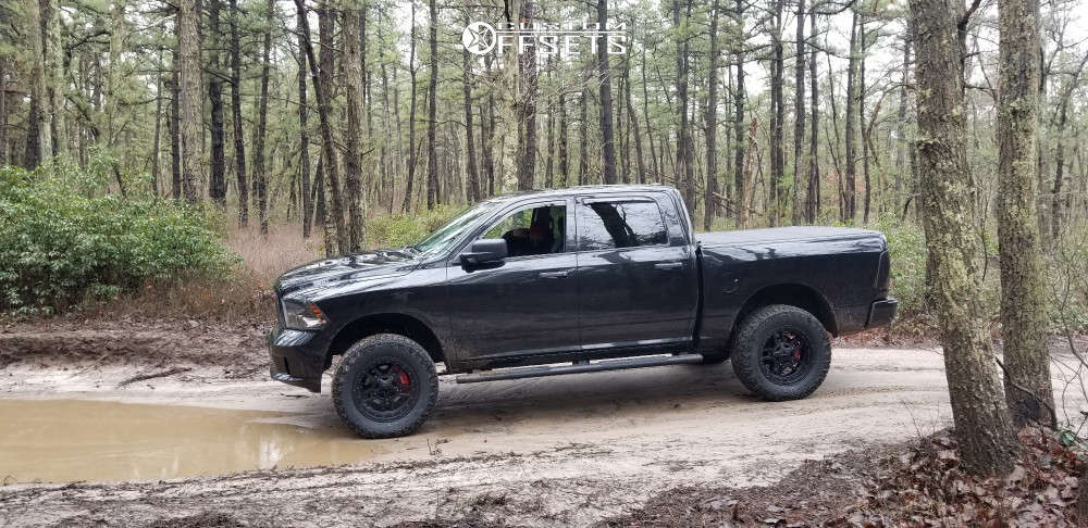 2017 Ram 1500 with 20x9 -12 XD Rockstar 3 and 35/12.5R20 Cooper ...
