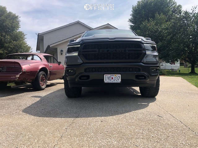 2020 Ram 1500 with 20x9 -12 Mamba M25 and 305/55R20 Nitto Ridge ...