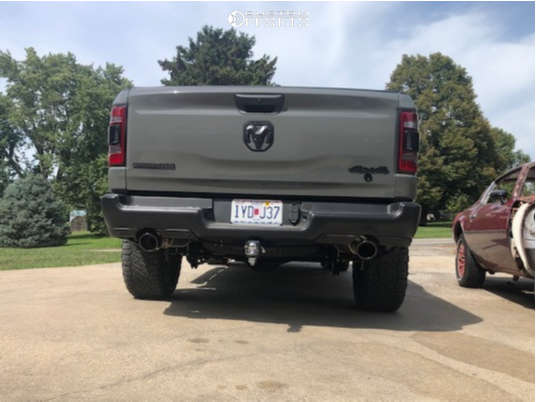 2020 Ram 1500 with 20x9 -12 Mamba M25 and 305/55R20 Nitto Ridge ...
