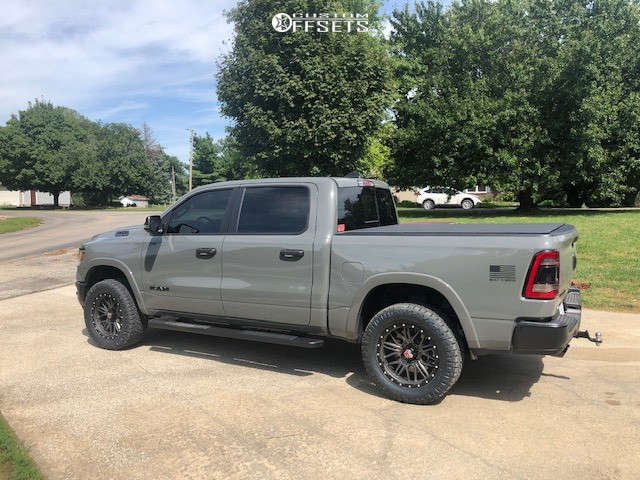 2020 Ram 1500 with 20x9 -12 Mamba M25 and 305/55R20 Nitto Ridge ...