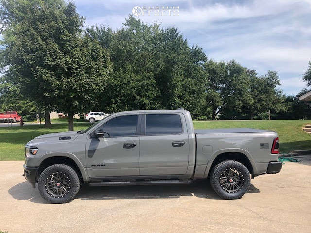 2020 Ram 1500 with 20x9 -12 Mamba M25 and 305/55R20 Nitto Ridge ...