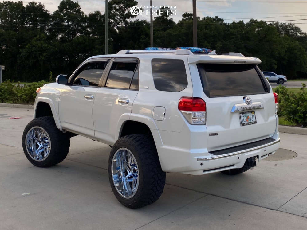 2012 Toyota 4Runner with 22x12 -57 Vision Spyder and 35/12.5R22 ...