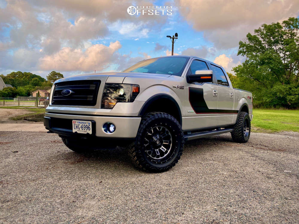 2013 Ford F-150 with 20x10 -19 Fuel Crush and 33/12.5R20 Atturo Trail ...