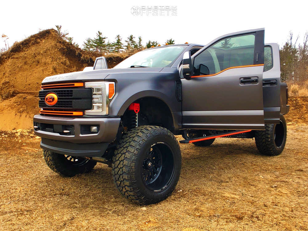 2018 Ford F-250 Super Duty with 22x14 -76 Fuel Forged Ff30 and 42/15 ...
