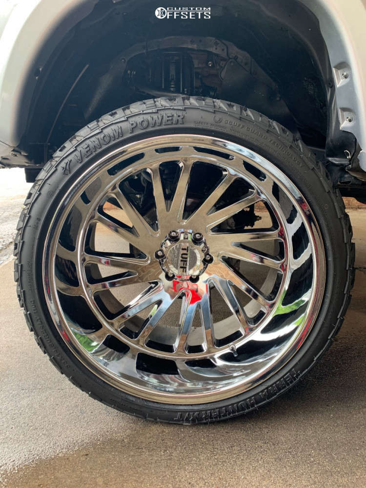 2015 Toyota Tacoma with 24x14 -72 Tuff T2a and 33/14.5R24 Venom Power ...