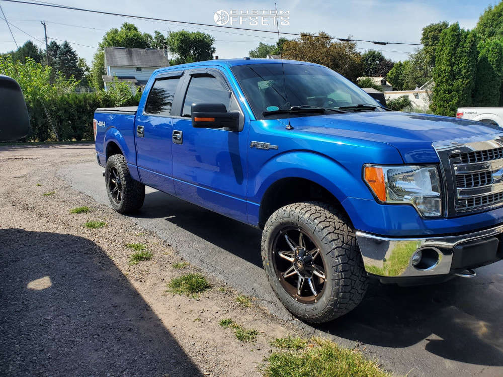 2014 Ford F-150 with 20x9 18 Mayhem Rampage and 33/12.5R20 Fuel Gripper ...