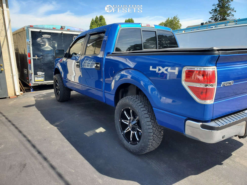 2014 Ford F-150 with 20x9 18 Mayhem Rampage and 33/12.5R20 Fuel Gripper ...