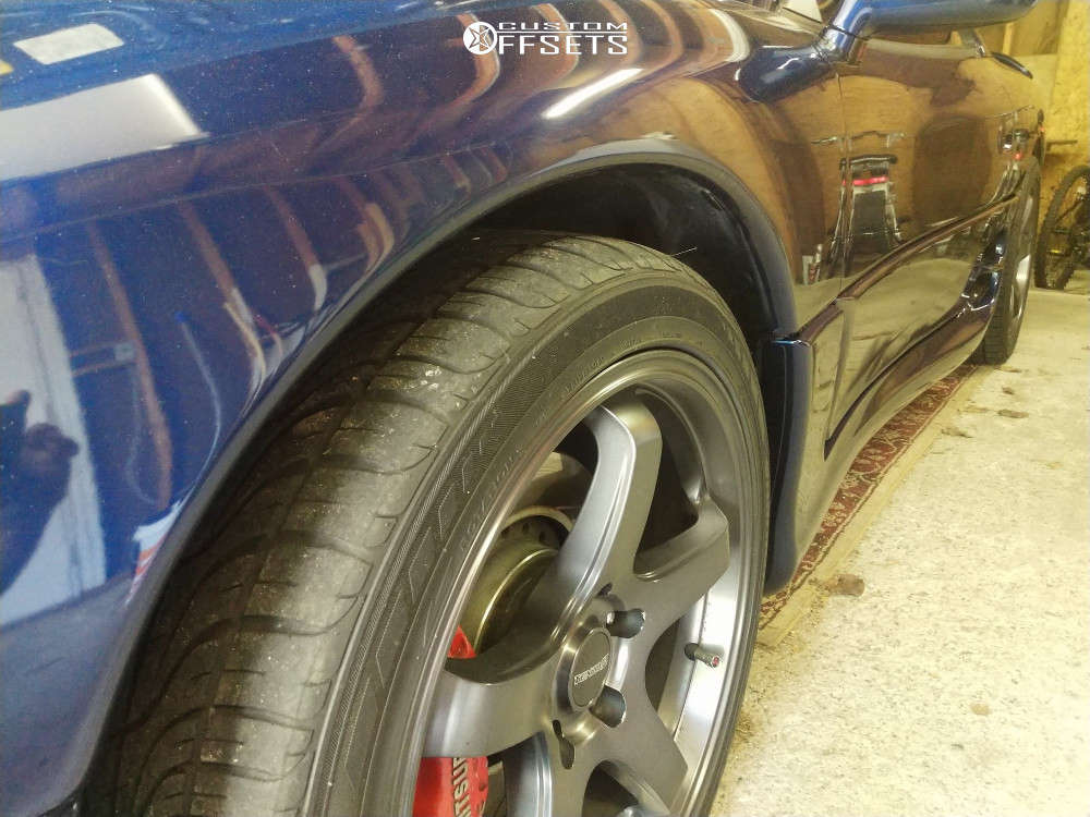 1994 Mitsubishi 3000GT with 18x8.5 32 Tenzo R Cuzco V1 and 245/40R18 ...