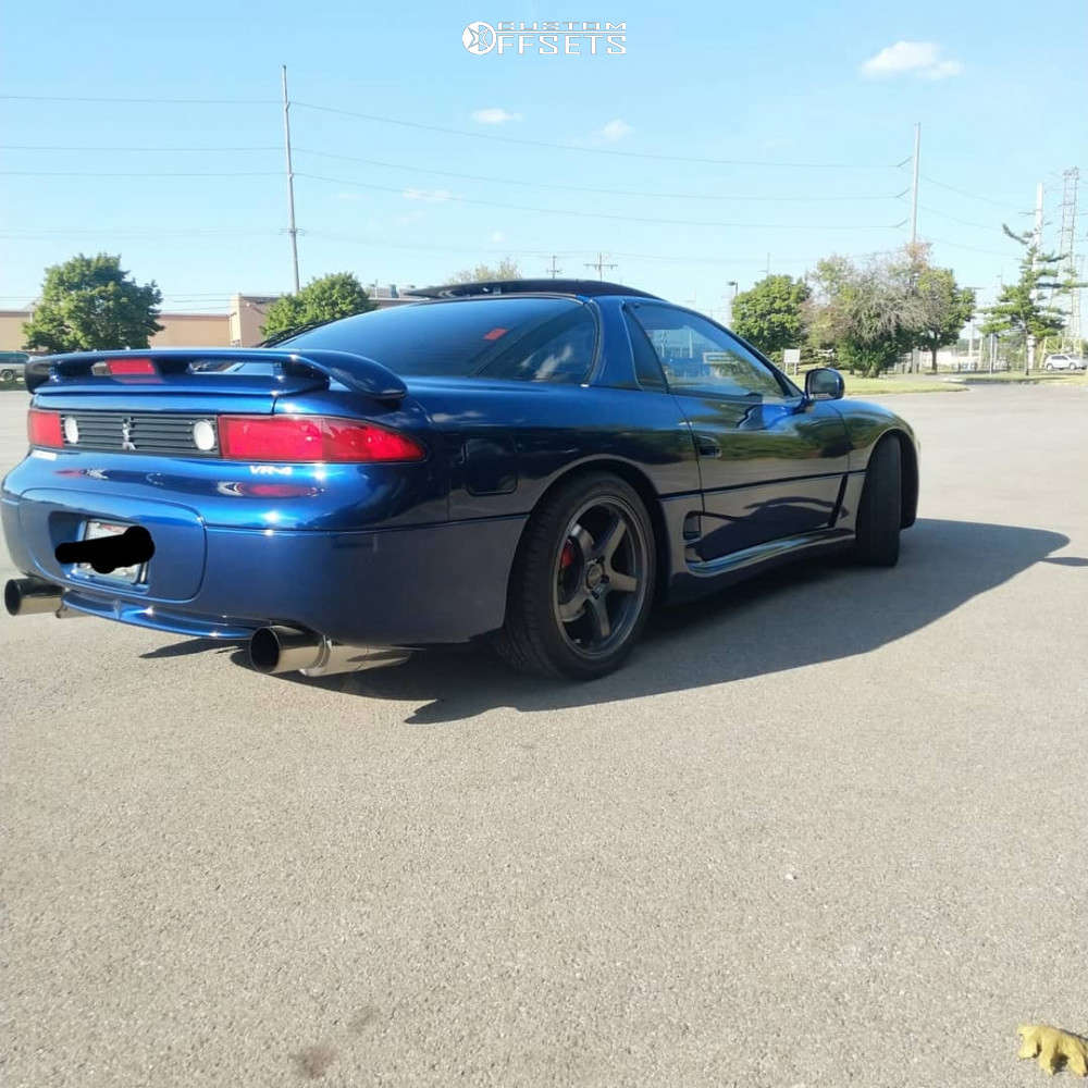 1994 Mitsubishi 3000GT with 18x8.5 32 Tenzo R Cuzco V1 and 245/40R18 ...