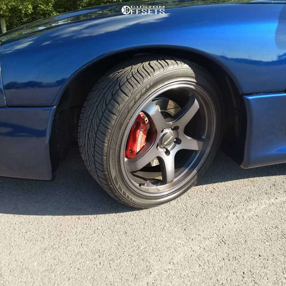 1994 Mitsubishi 3000GT with 18x8.5 32 Tenzo R Cuzco V1 and 245/40R18 ...