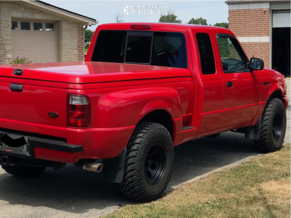 2002 Ford Ranger with 15x10 -43 American Racing Baja and 31/10.5R15 ...