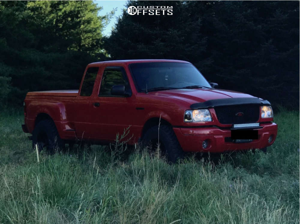 2002 Ford Ranger with 15x10 -43 American Racing Baja and 31/10.5R15 ...