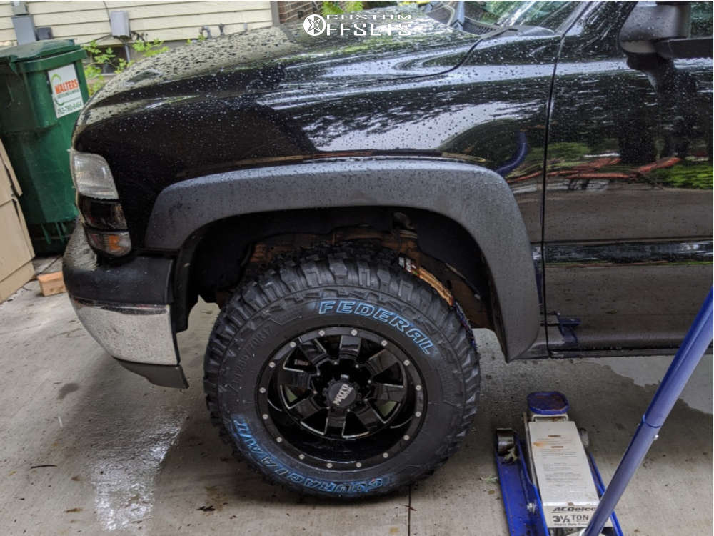 2003 Chevrolet Suburban 1500 with 17x10 -24 Moto Metal Mo962 and 265 ...