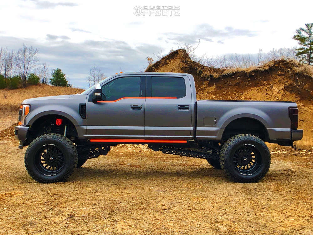 2017 Ford F-250 Super Duty with 22x14 -76 Fuel Forged Ff30 and 42/15 ...