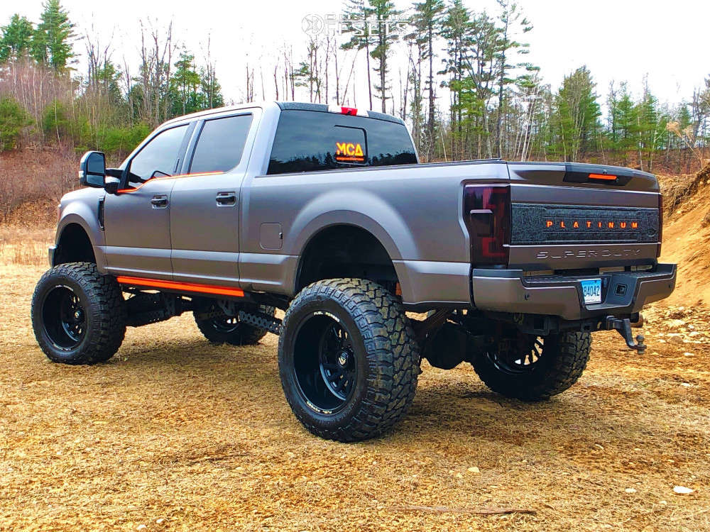 2017 Ford F-250 Super Duty with 22x14 -76 Fuel Forged Ff30 and 42/15 ...