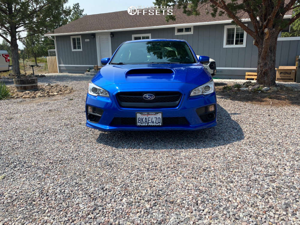 2016 Subaru WRX with 18x8.5 45 Konig Hypergram and 245/45R18 Nankang NS ...