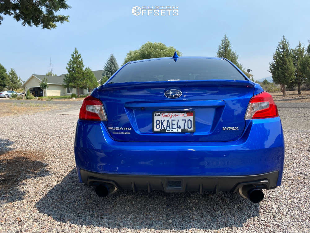 2016 Subaru WRX with 18x8.5 45 Konig Hypergram and 245/45R18 Nankang NS ...