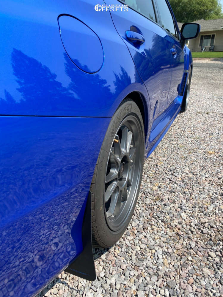 2016 Subaru WRX with 18x8.5 45 Konig Hypergram and 245/45R18 Nankang NS ...