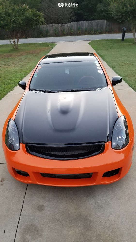2005 INFINITI G35 with 19x9.5 15 Volk SF Winning and 245/35R19 Toyo ...