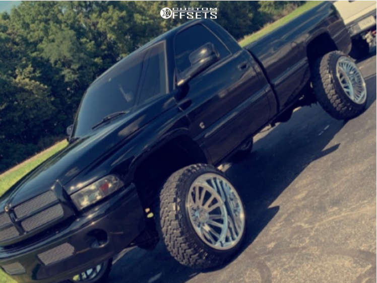 1994 Dodge Ram 2500 with 24x14 -90 American Force Quantum Cc and 35/12 ...