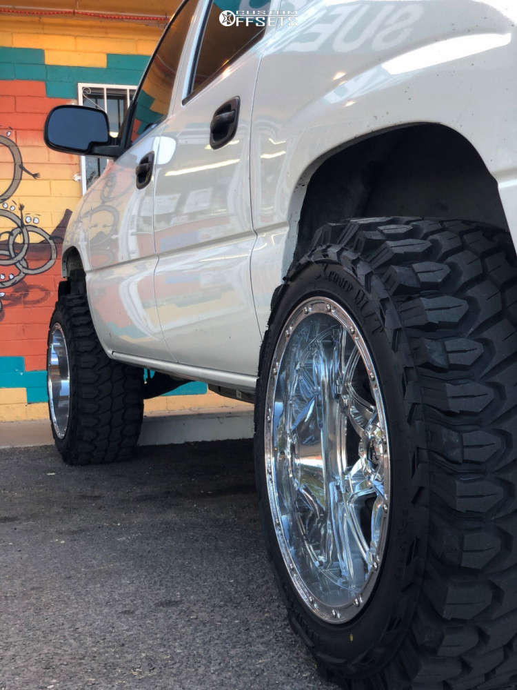 2003 Chevrolet Suburban 1500 with 20x12 -44 Fuel Hostage and 33/12.5R20 ...