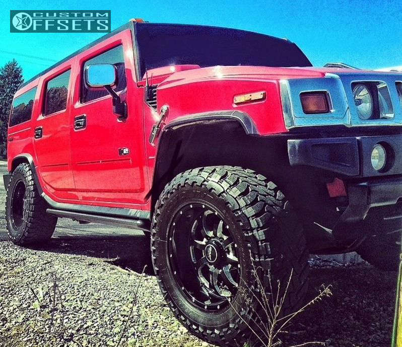 2004 Hummer H2 with 20x10 -19 BMF Novakane and 37/13.5R20 Toyo Tires ...