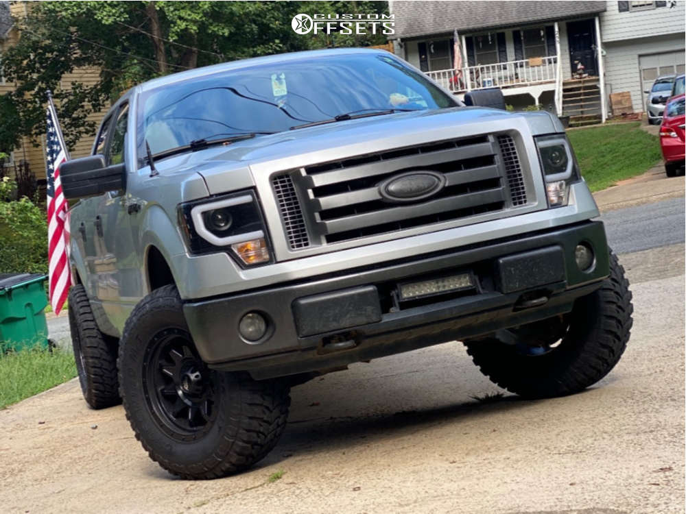 2012 Ford F-150 with 18x9 -12 Dirty Life Roadkill and 35/12.5R18 ...