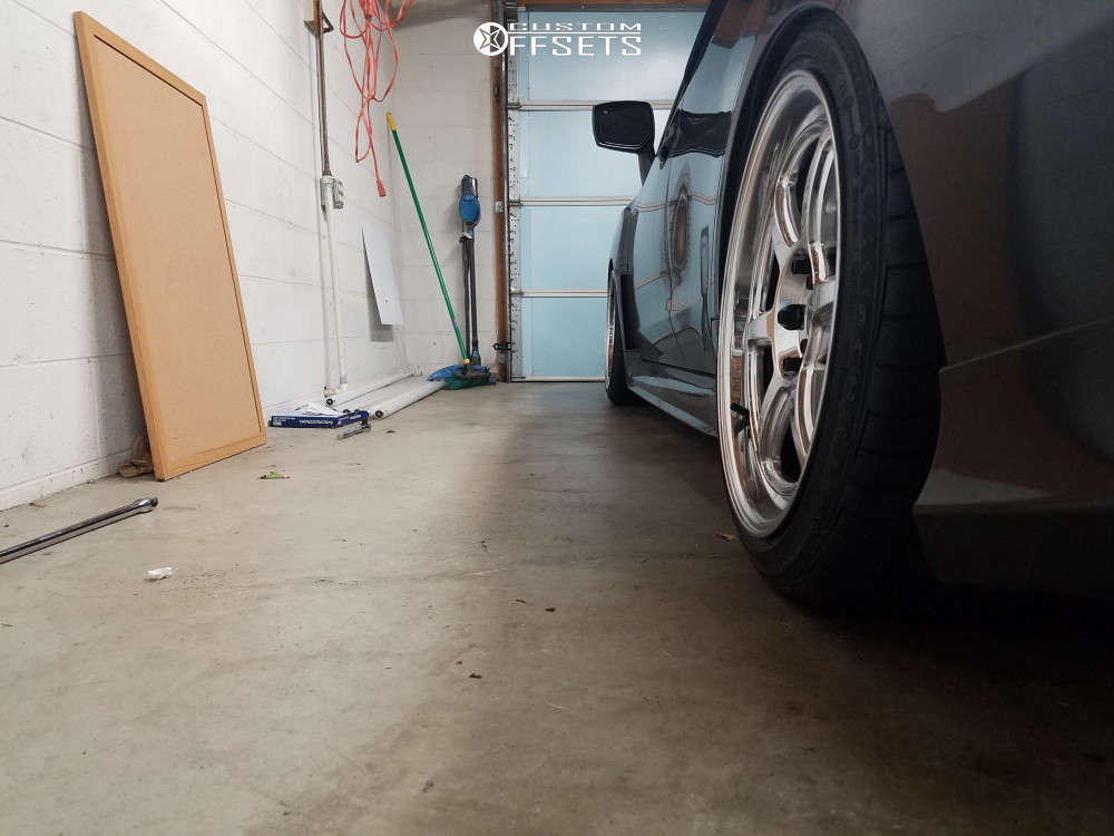 2018 Subaru WRX with 18x9.5 38 Kansei Roku and 235/40R18 Nankang Atr ...