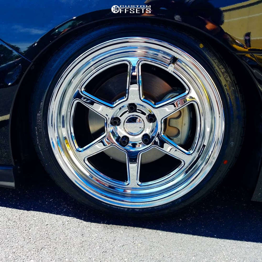 2018 Subaru WRX with 18x9.5 38 Kansei Roku and 235/40R18 Nankang Atr ...