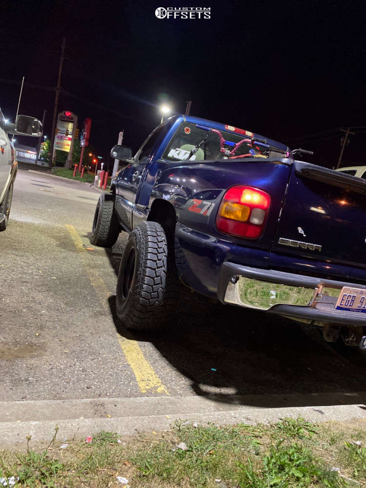 2000 GMC Sierra 1500 with 15x12 -56 Bart Wheels Super Trucker and 33/12 ...