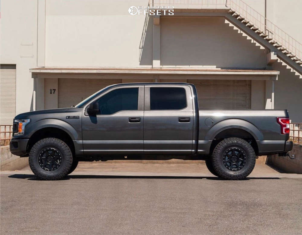 2018 Ford F-150 with 17x8.5 18 Raceline 949 Racing and 315/70R17 Nitto ...