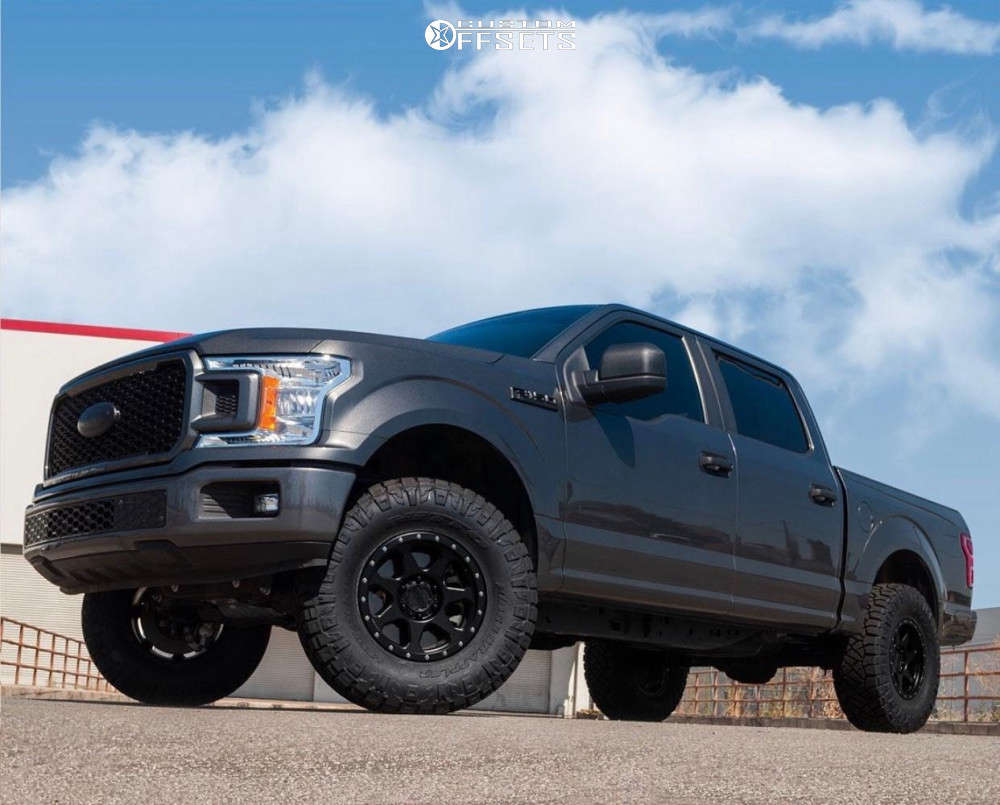 2018 Ford F-150 with 17x8.5 18 Raceline 949 Racing and 315/70R17 Nitto Ridge Grappler and ...