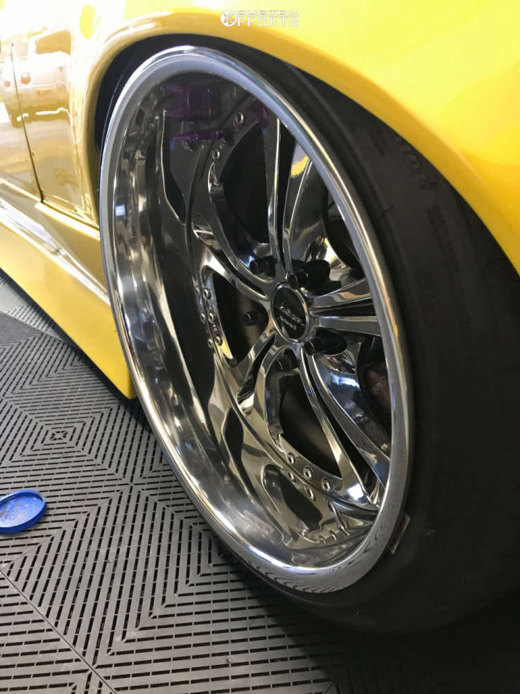 1989 Nissan 240SX with 18x10 -8 Weds Cerberus Ii and 225/40R18 Federal ...