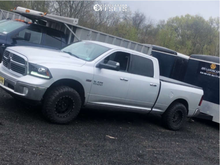 2016 Ram 1500 with 17x9 -12 Method The Standard and 33/12.5R17 Toyo ...