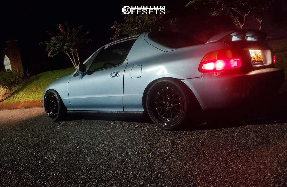 1995 Honda Civic Del Sol with 16x8 20 Vors Vr7 and 205/40R16 Federal ...
